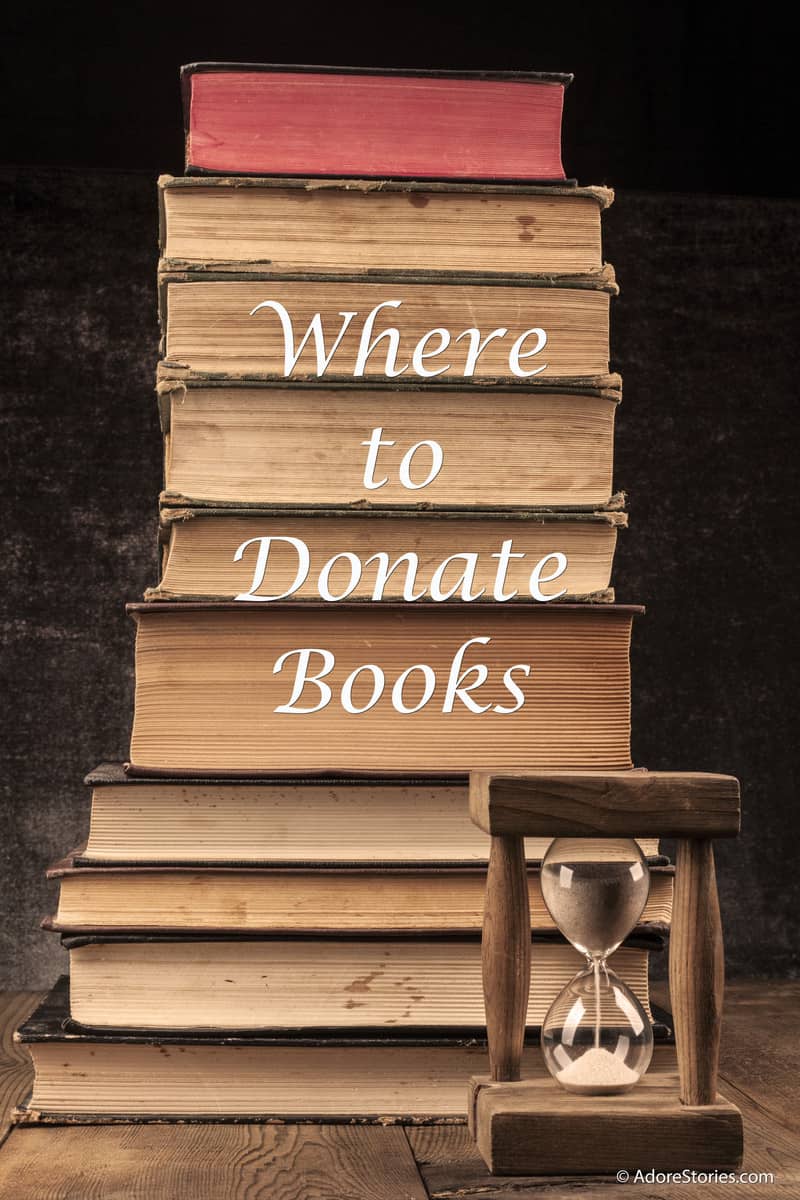 Adore Stories — Where to Donate Books